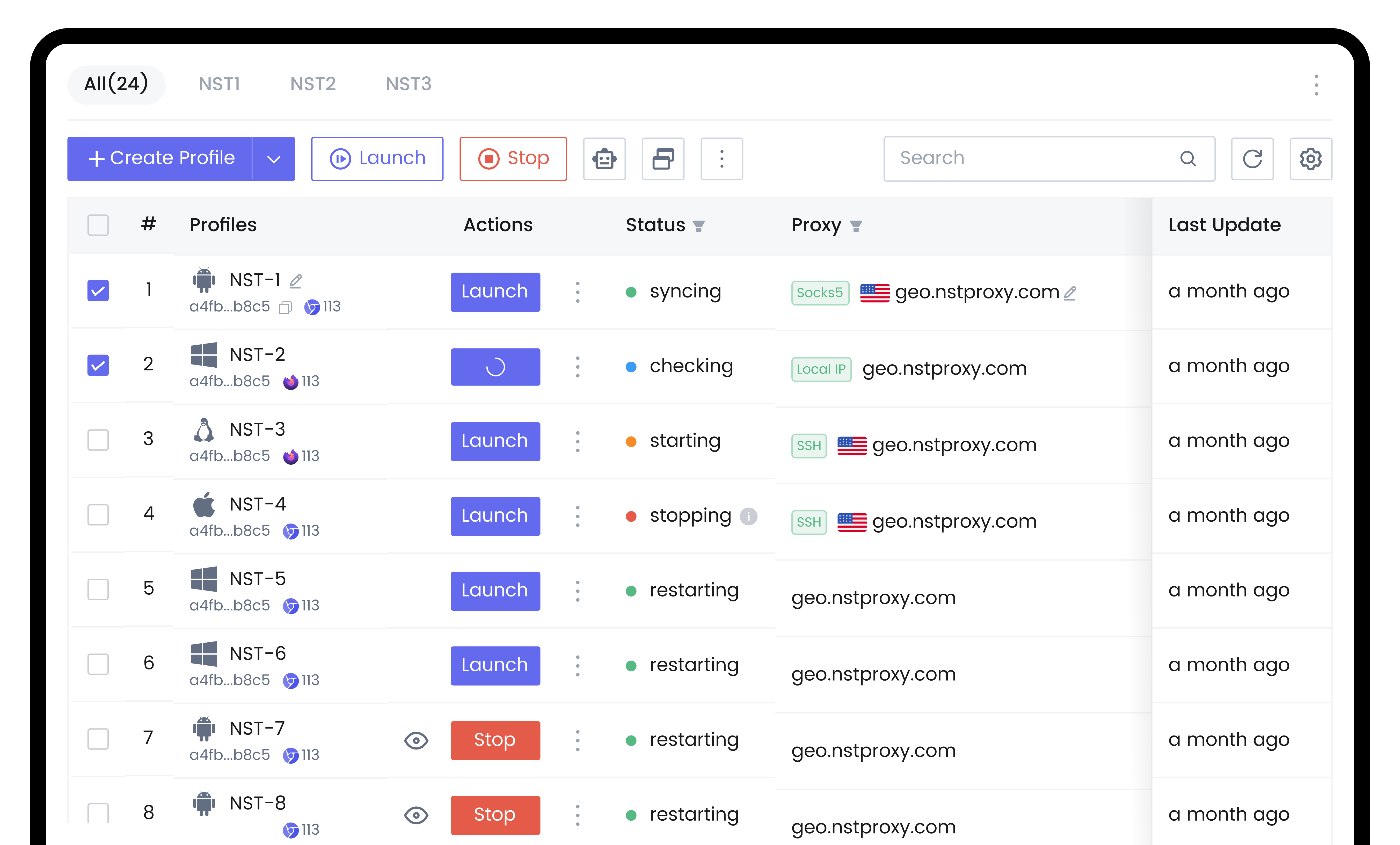 Nstbrowser - Advanced Anti-Detect Browser for Web Scraping and Multiple Accounts Managing